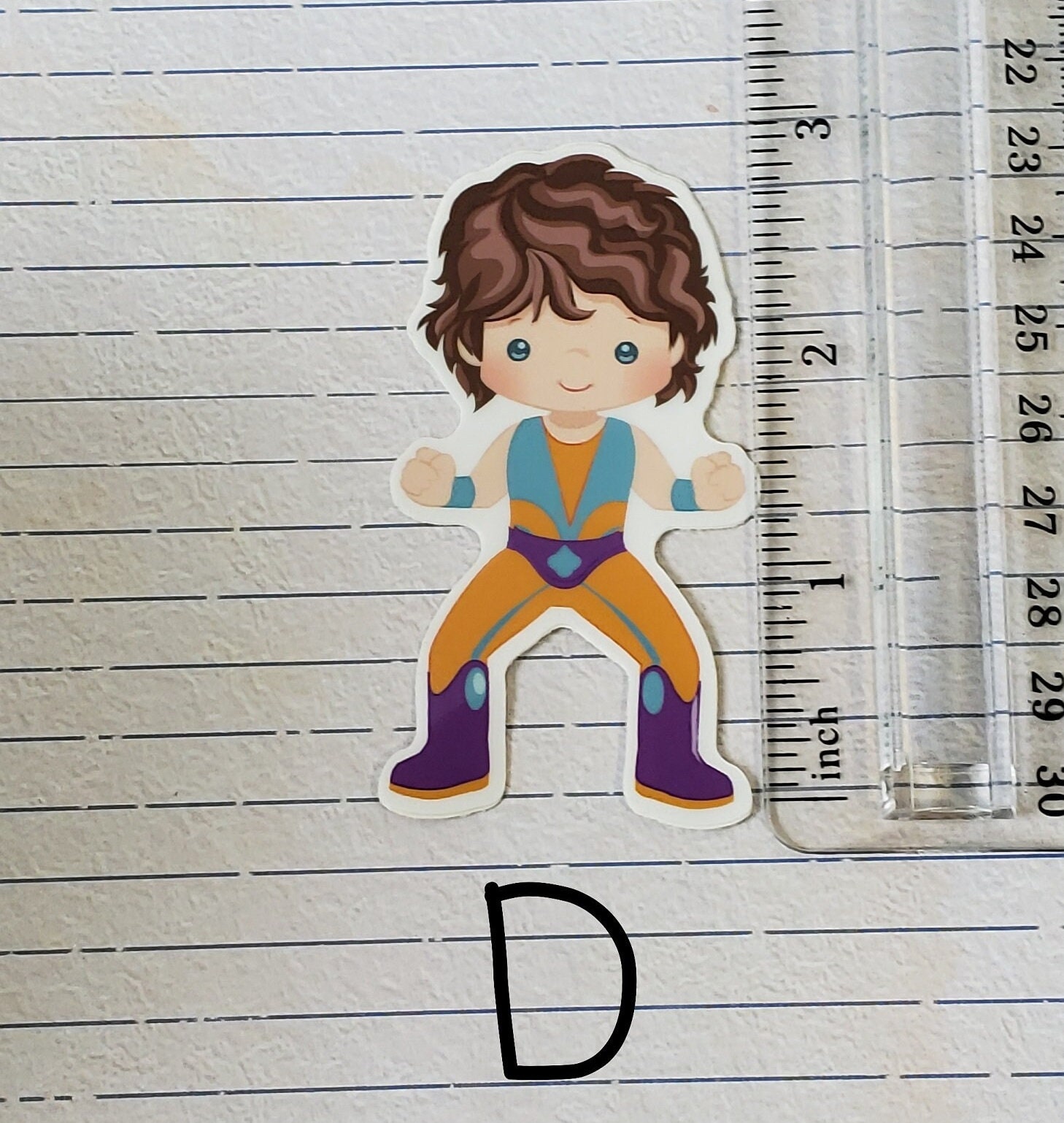 Super BOY HEROS Vinyl STICKER for Game System – Kids Smiley Face Die ...