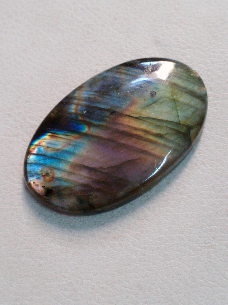 Amazing Unique Multi Rare Flashy Natural Labradorite Cabochon Pendant ...