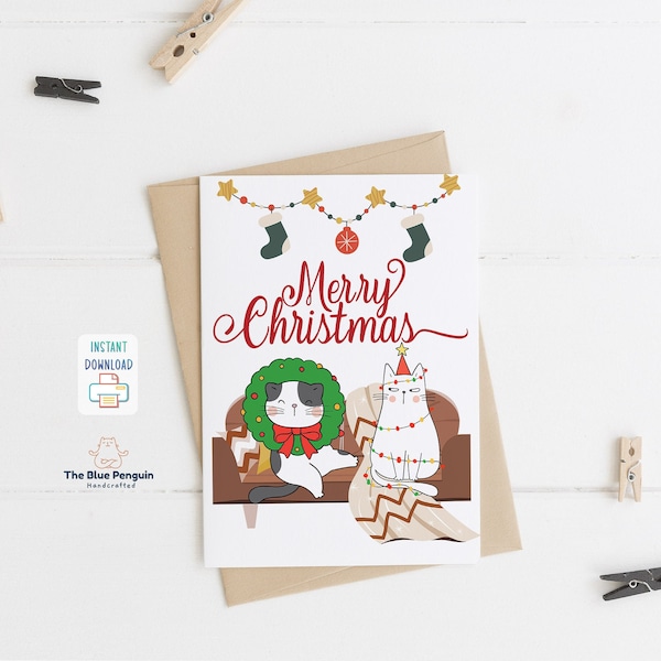Funny Christmas Card - Etsy
