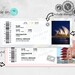 Editable Boarding Pass Printable Template Personalised - Etsy