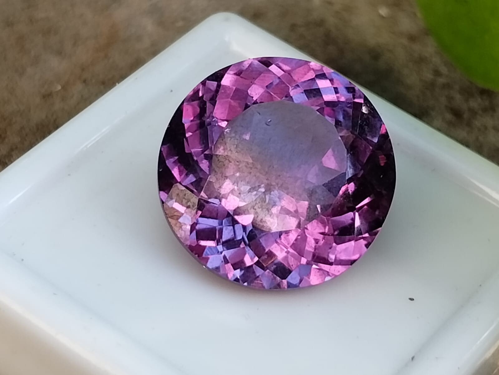 AAA 5 Ct Natural Alexandrite Color Change Round Shape Certified Loose ...