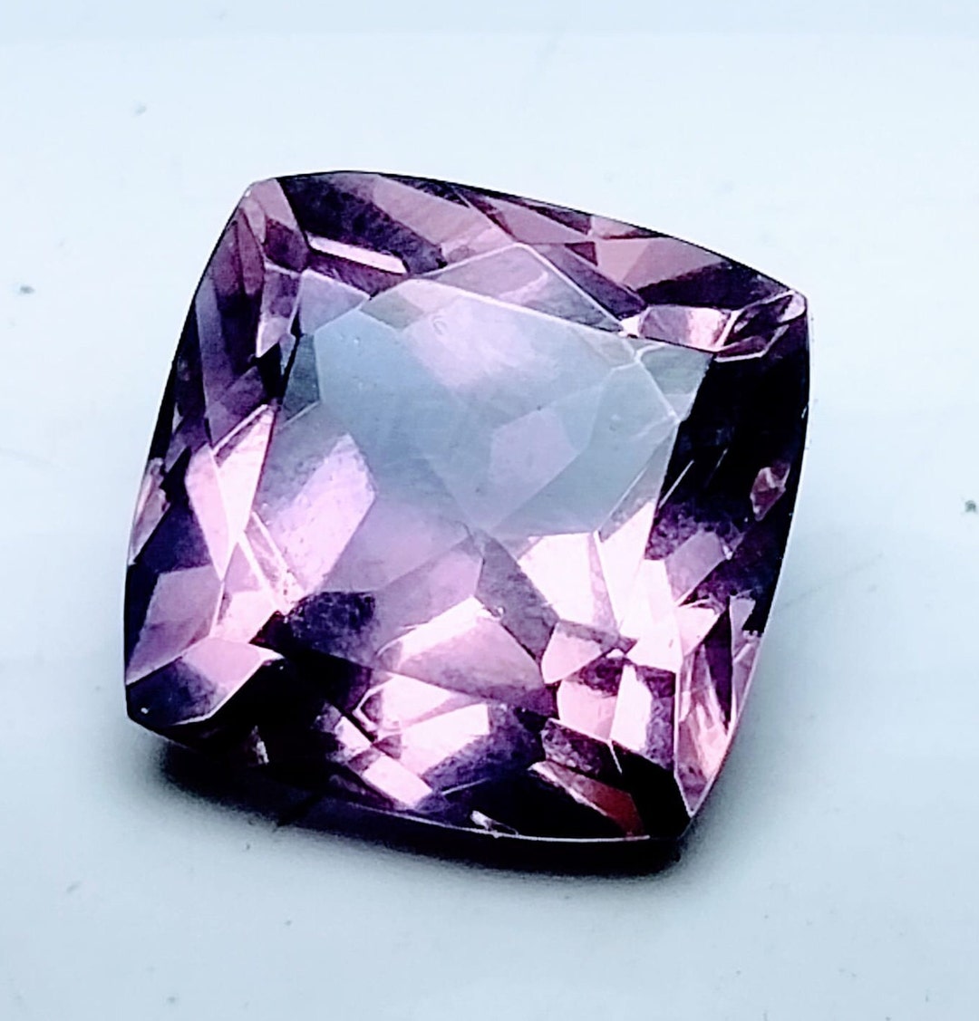 CERTIFIED 8 Ct AAA Alexandrite Square Cushion Cut Color Change ...