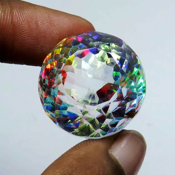 Rainbow Topaz - Etsy