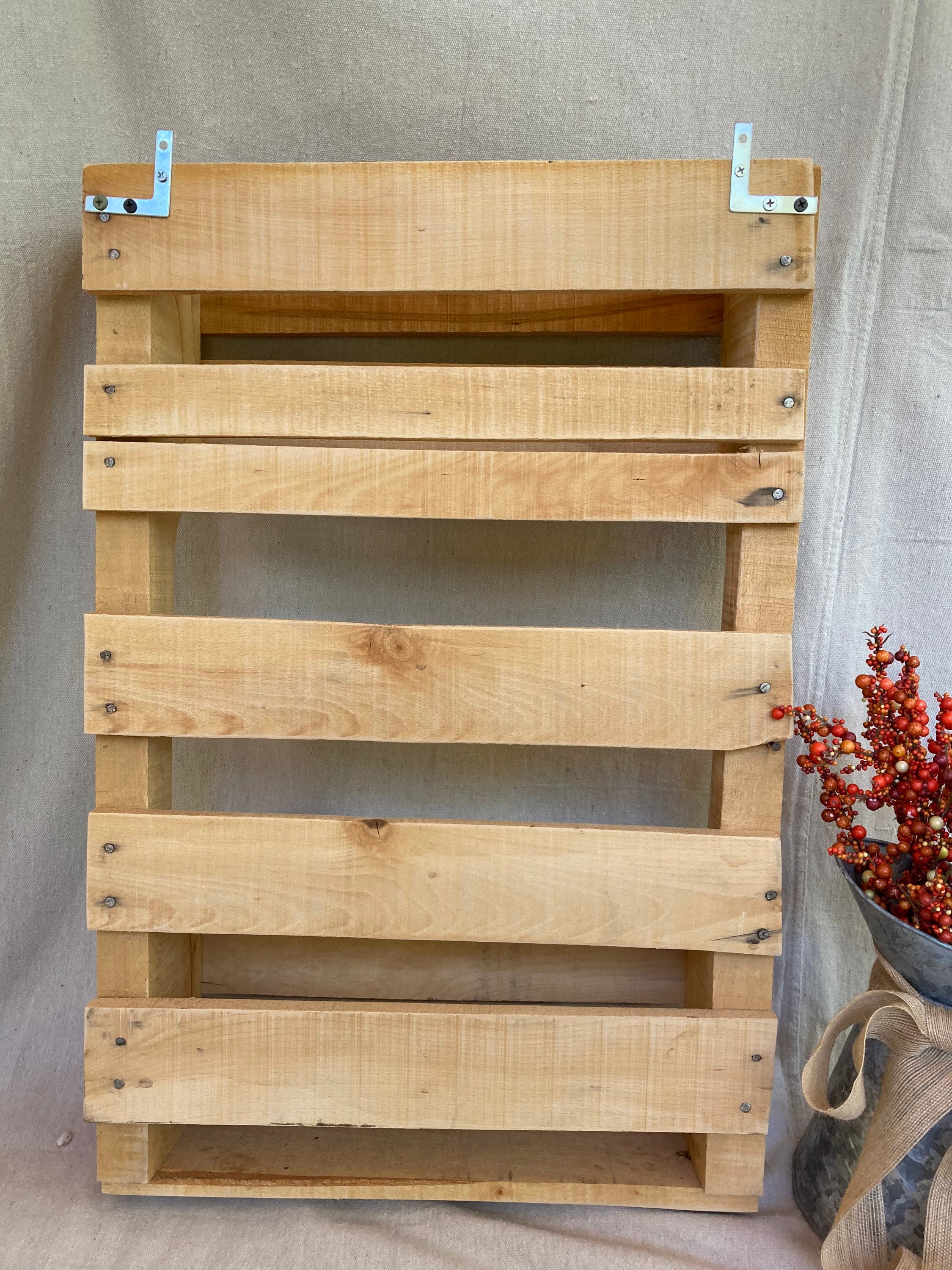 Pallet Coffee Mug Rack - Etsy