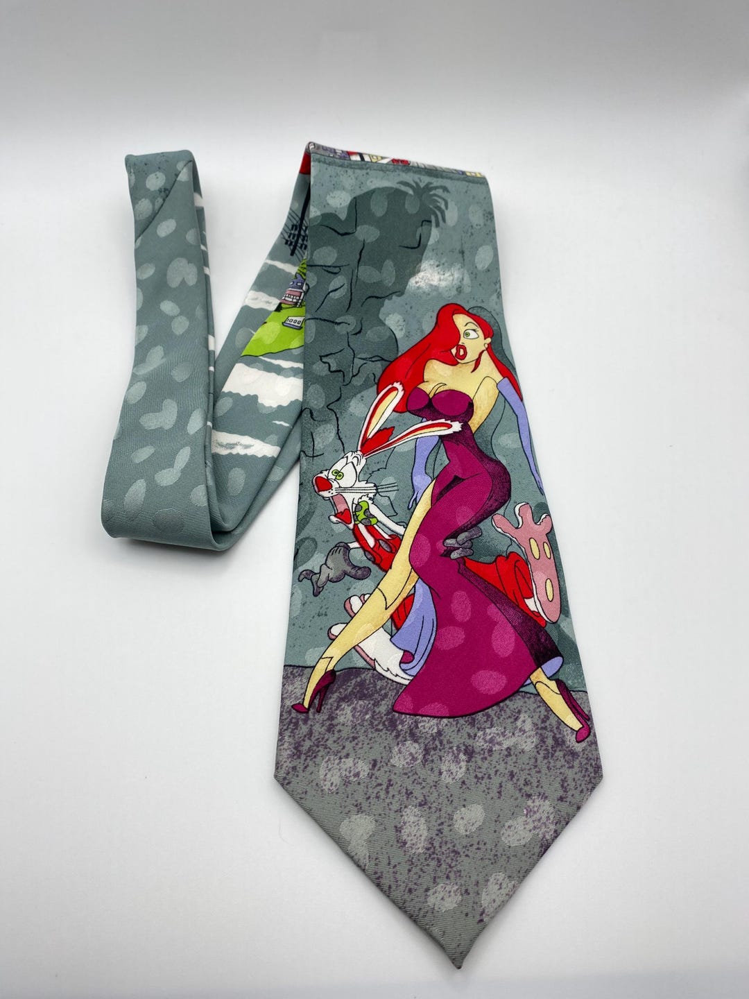 Vintage Jessica Rabbit Tie | Mickey Unlimited Disney Collectible ...