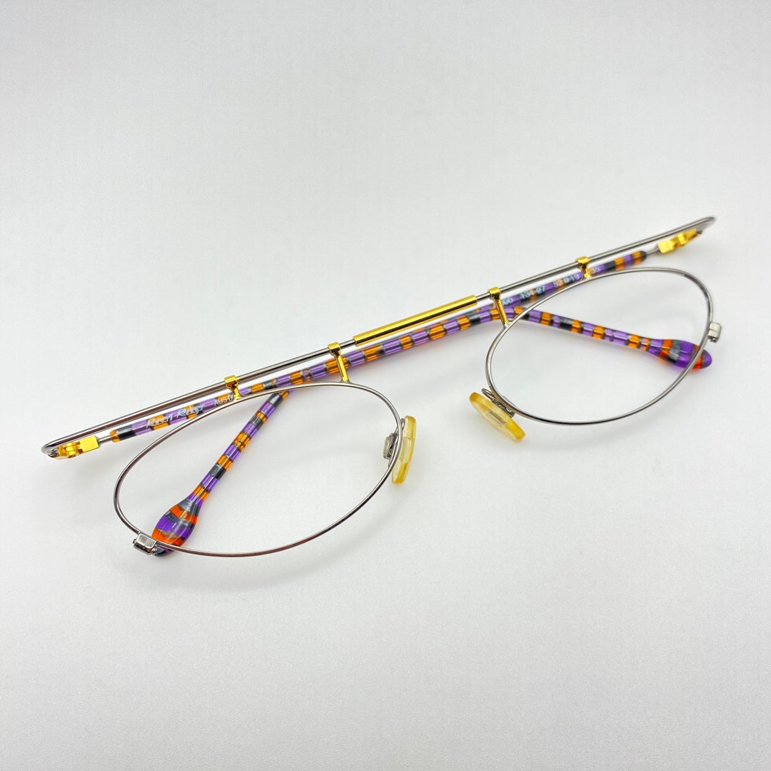 Robert Rudger Vintage Eyeglasses Rare Vintage Gold Color Detail Oval ...