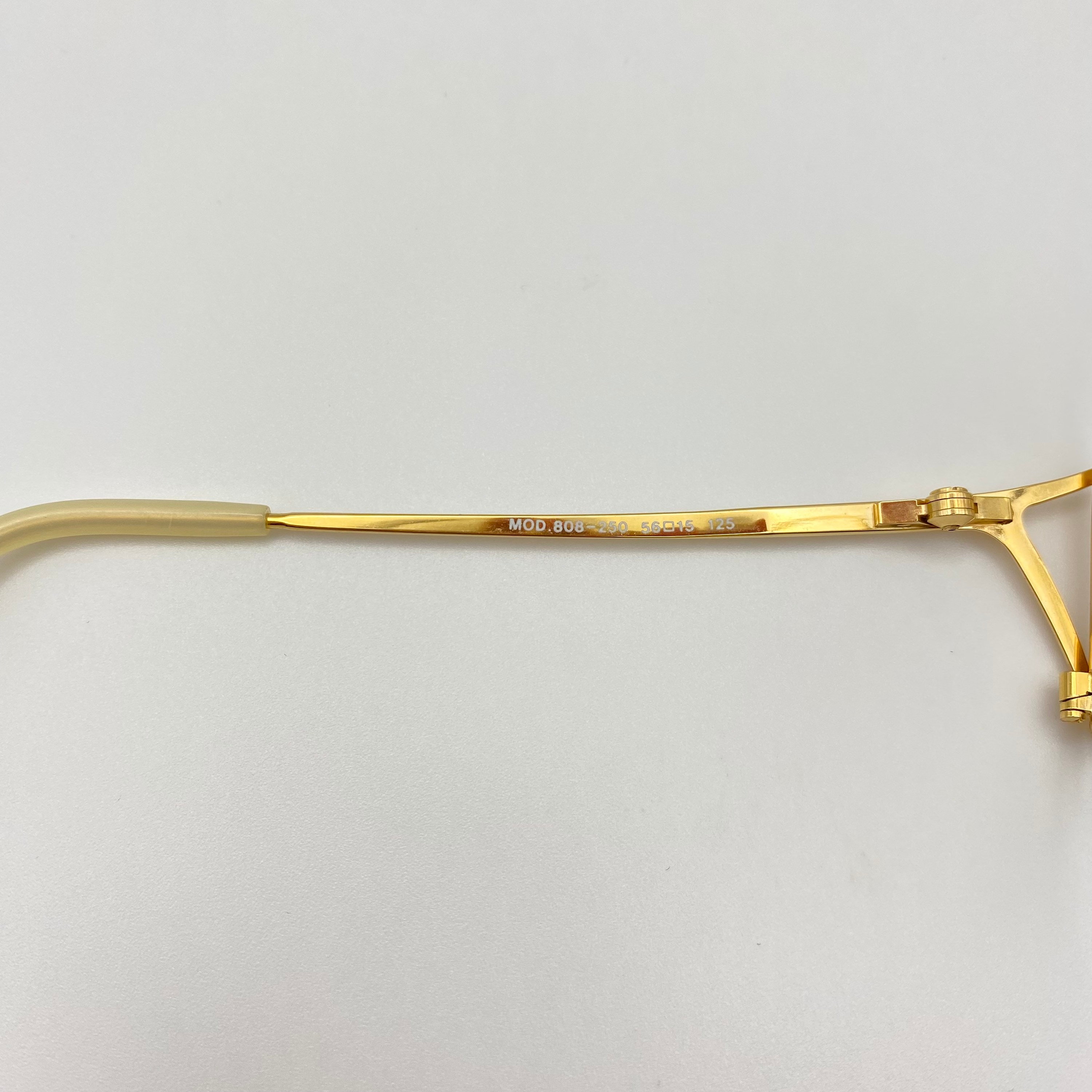 Menrad Vintage Eyeglasses Rare Vintage Gold Color Eyeglasses 80s ...