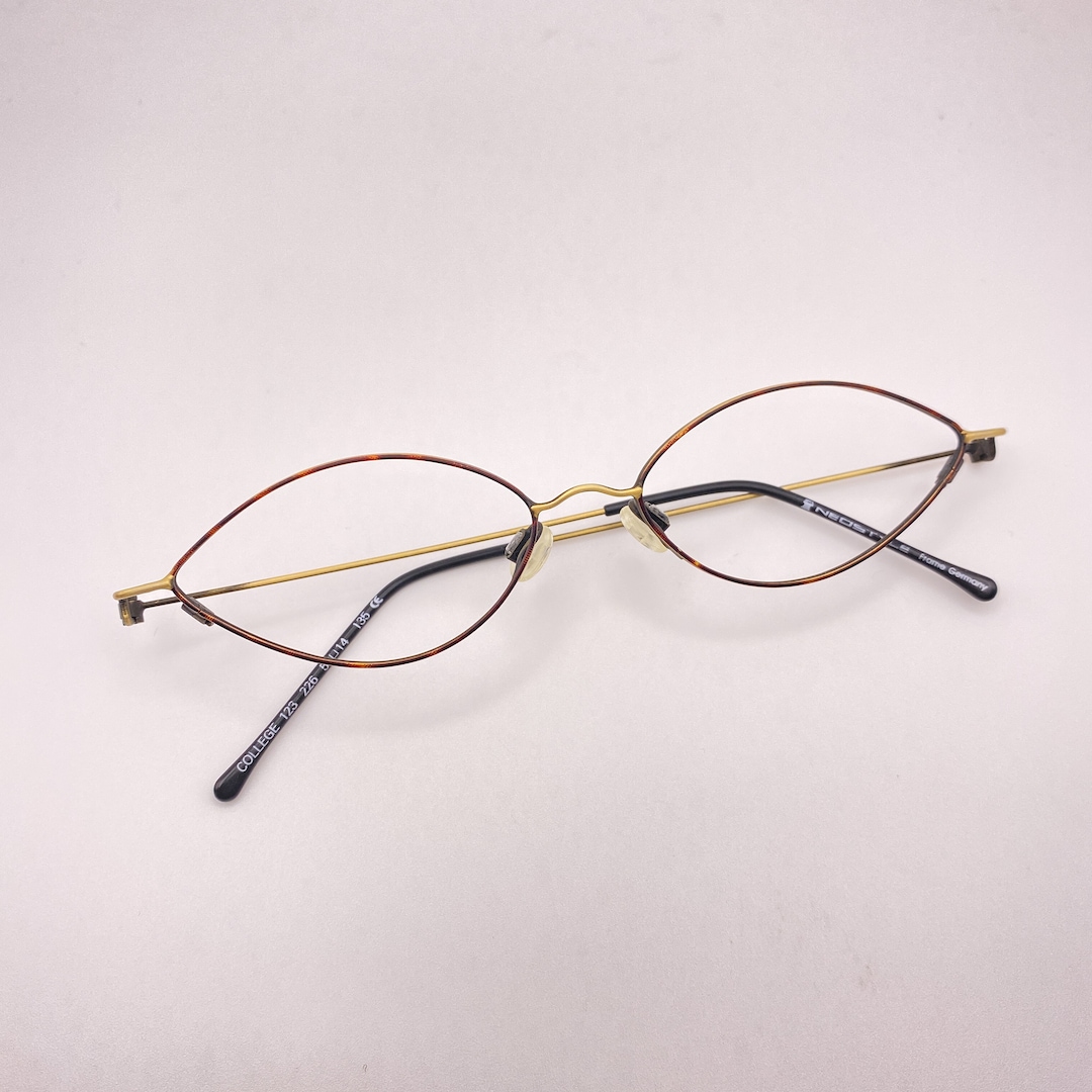 Neostyle Vintage Rare Eyeglasses Minimal Small Eyewear - Etsy