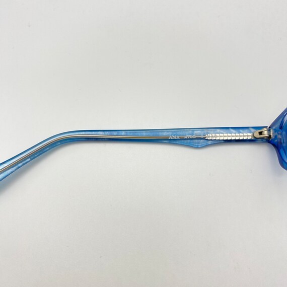 Ama Rare Eyeglasses Transparent Blue Gradient Eyeglas… - Gem