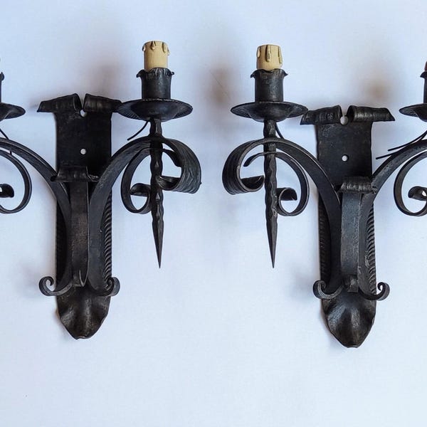 Medieval Wall Sconce - Etsy