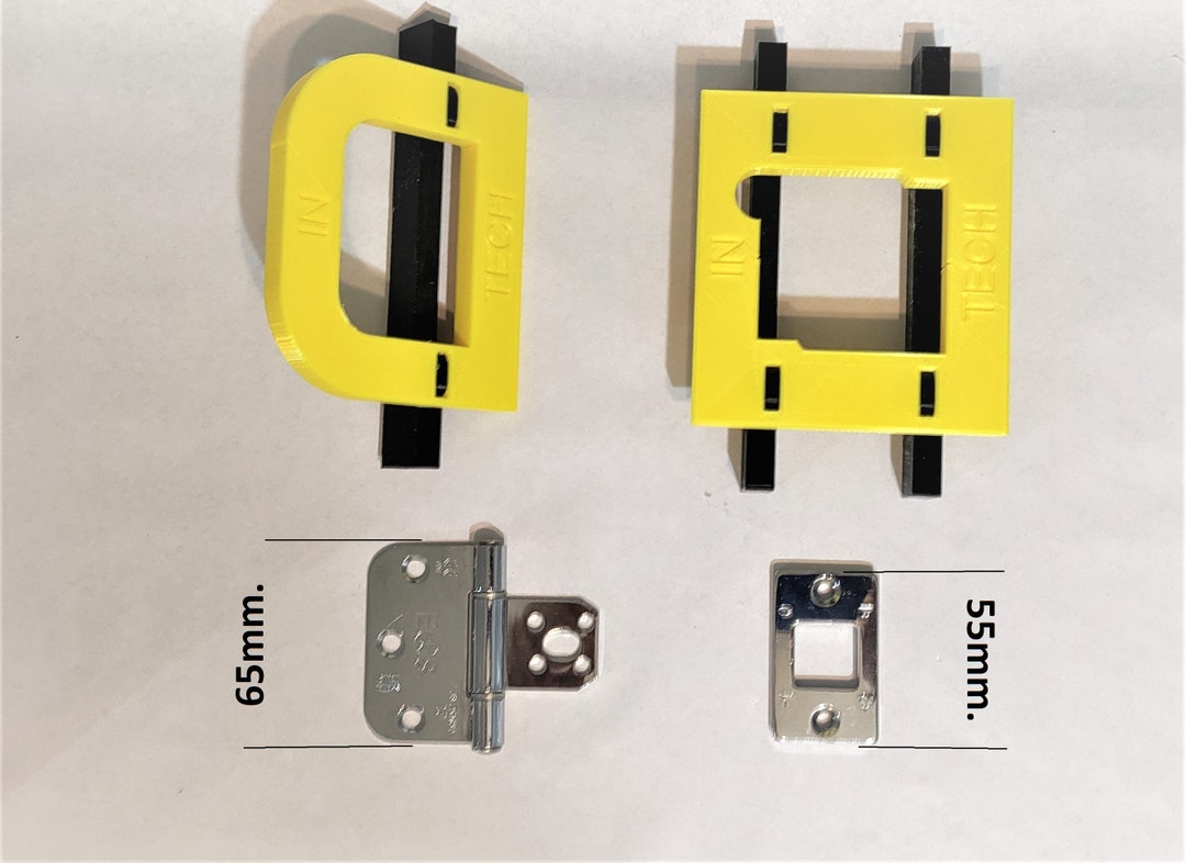 National Hickman Hinge Jig,router Template +/-0.3mm.(see the Video, How ...
