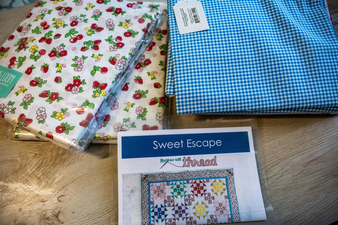 Sweet Escape Quilt Kit by Better off Thread Featuring Lily and Loom ...