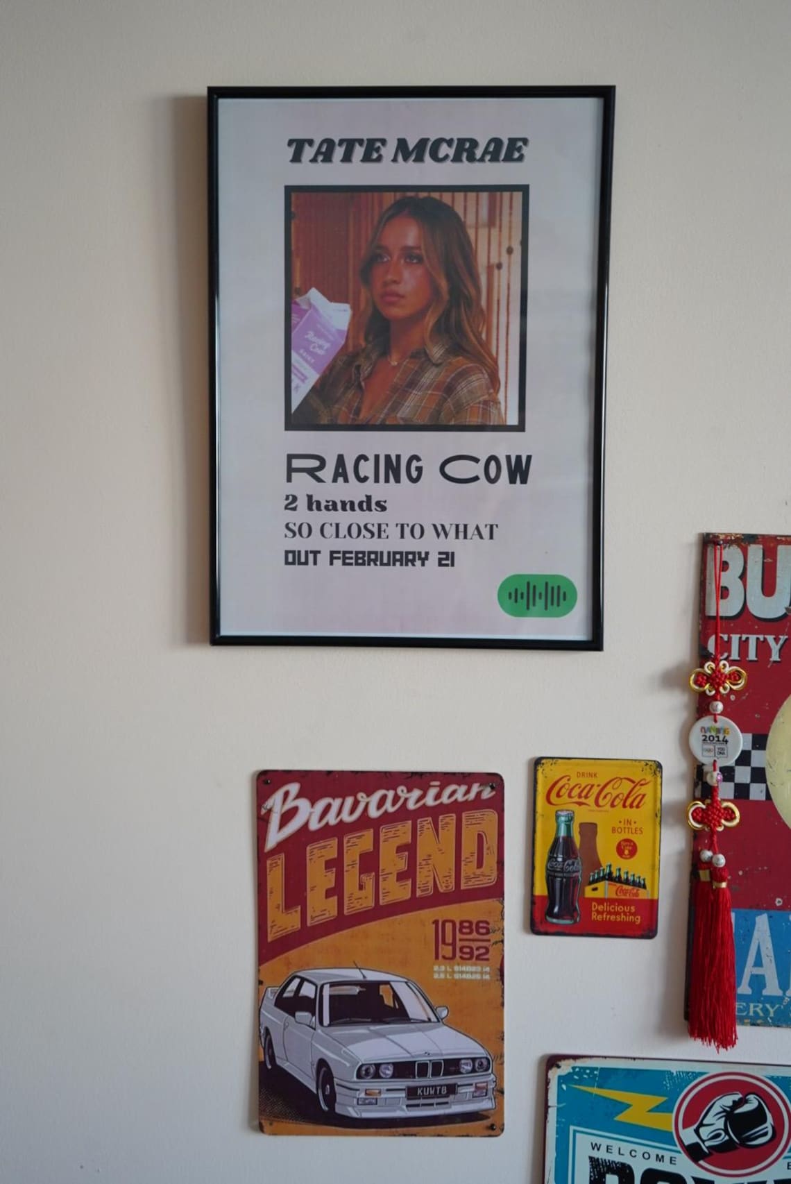 Tate Mcrae Poster, Printable Wall Art, Music Room Decor, Teen Room ...