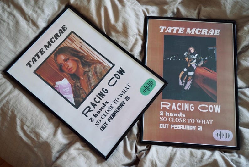 Tate Mcrae Poster, Printable Wall Art, Music Room Decor, Teen Room ...