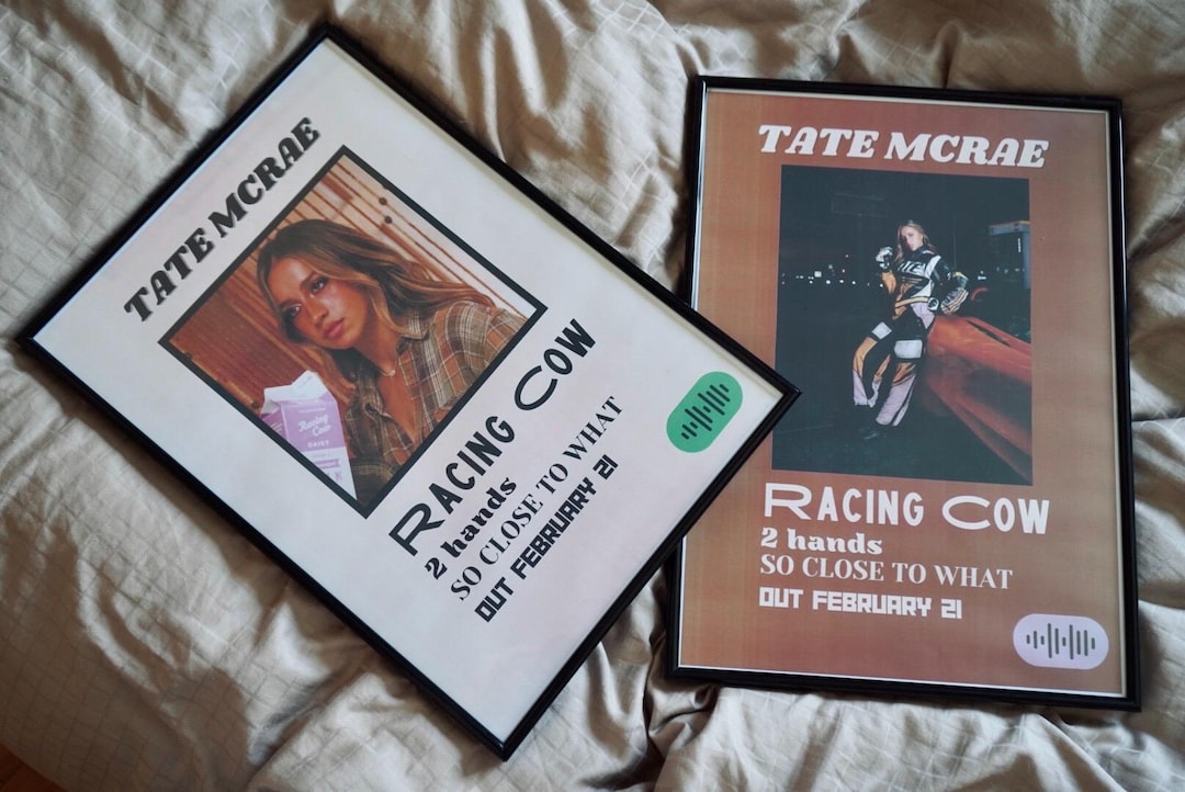 Tate Mcrae Posters Bundle – Set of 3 Printable Wall Art, Music Room ...