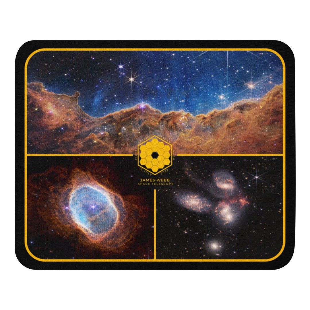 JWST Images Mousepad, NASA James Webb Space Telescope Images Mouse Pad ...