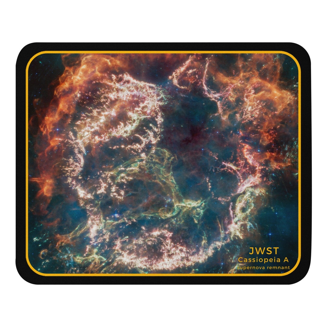 JWST Cassiopeia A cass A Supernova Remnant Mousepad NASA James Webb ...