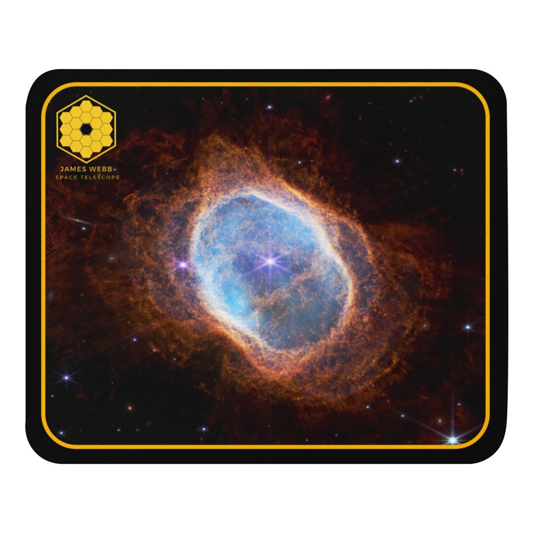 JWST Southern Ring Nebula Mousepad, NASA James Webb Space Telescope ...