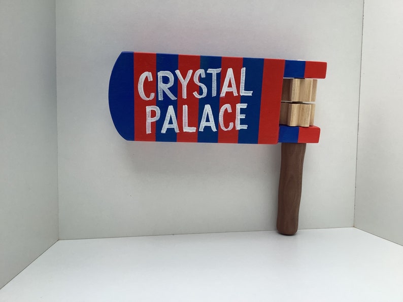Crystal Palace Football Rattle - Etsy UK
