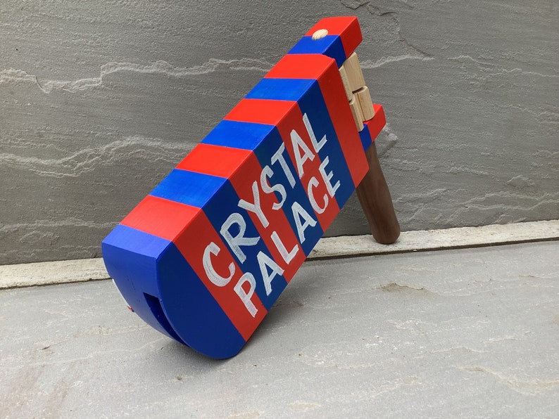 Crystal Palace Football Rattle - Etsy UK