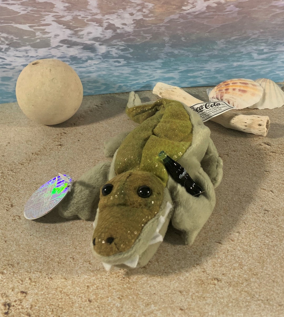 Alligator Crocodile Plush COCA COLA Collectible 1999 - Coca Cola ...