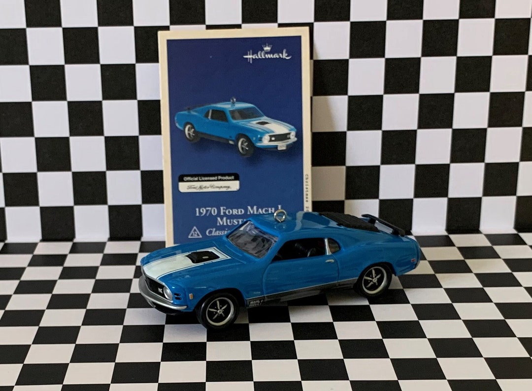 Hallmark FORD MUSTANG 1970 Mach 1 2002 Keepsake Ornament NEW - Etsy