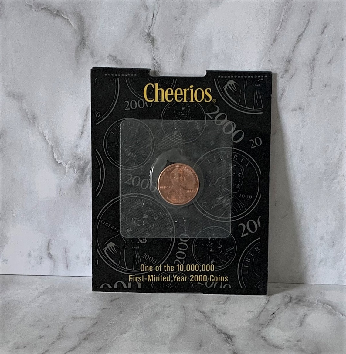 CHEERIOS COIN First-minted Year 2000 Coins Cheerio Penny One Cent - New ...