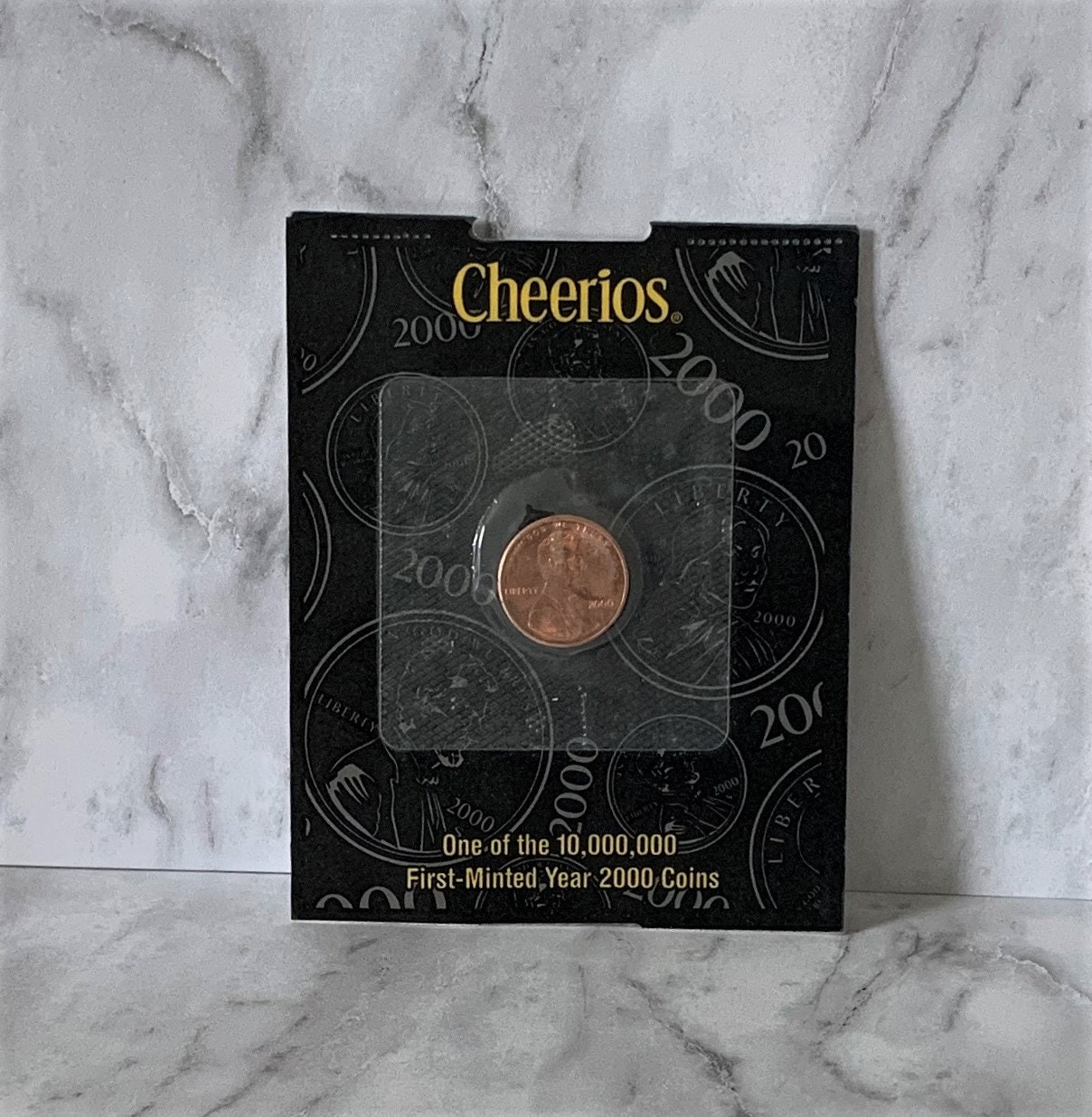 CHEERIOS COIN First-minted Year 2000 Coins Cheerio Penny One Cent - New ...