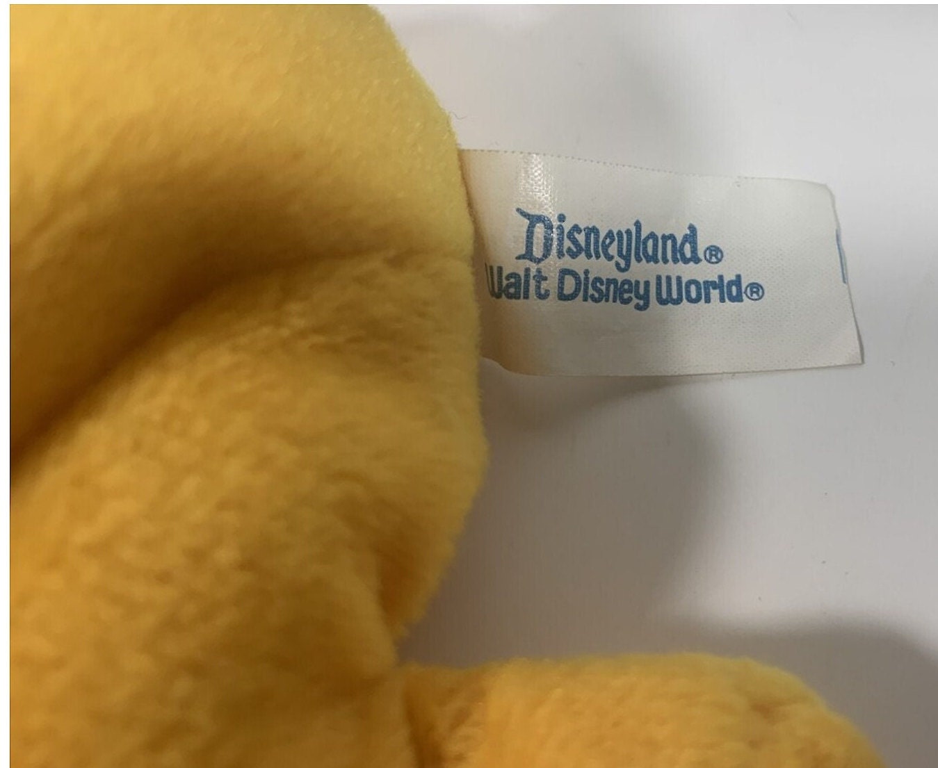 Disney PLUTO Disney Pluto Bean Bag Vintage Stuffed Toy 1990's Disney ...