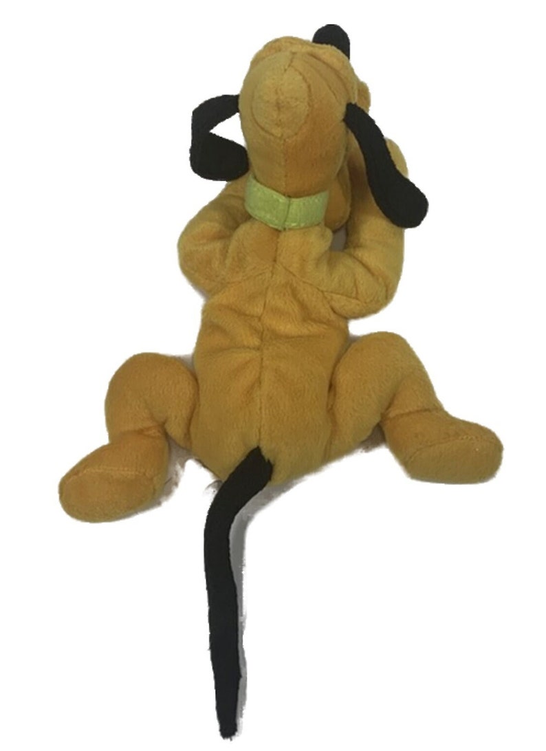 Disney PLUTO Plush Toy, Disney Pluto Bean Bag Vintage Stuffed Toy 1990's Disney Collectible ...