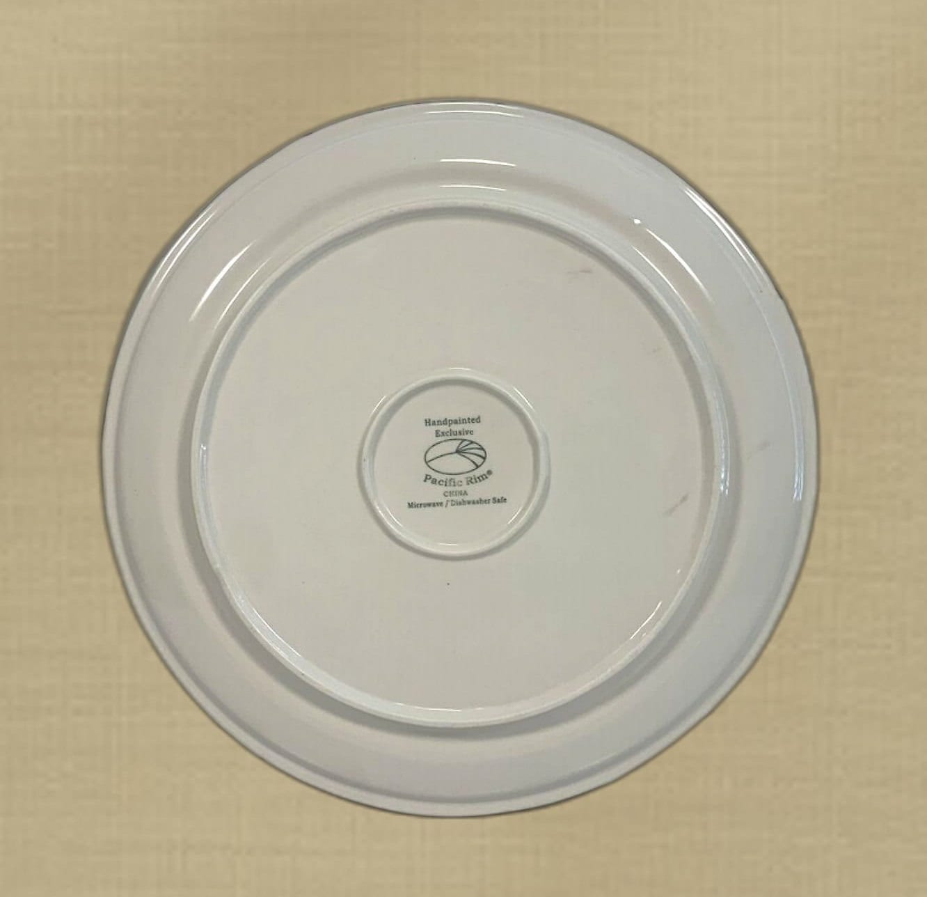 PALM TREE Plates Decorative Plates Vintage S/2, Tropical Palm Tree ...