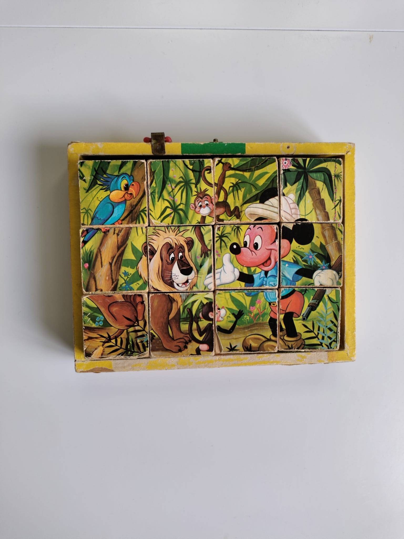Vintage Mickey Mouse Puzzles in Original Box - Etsy