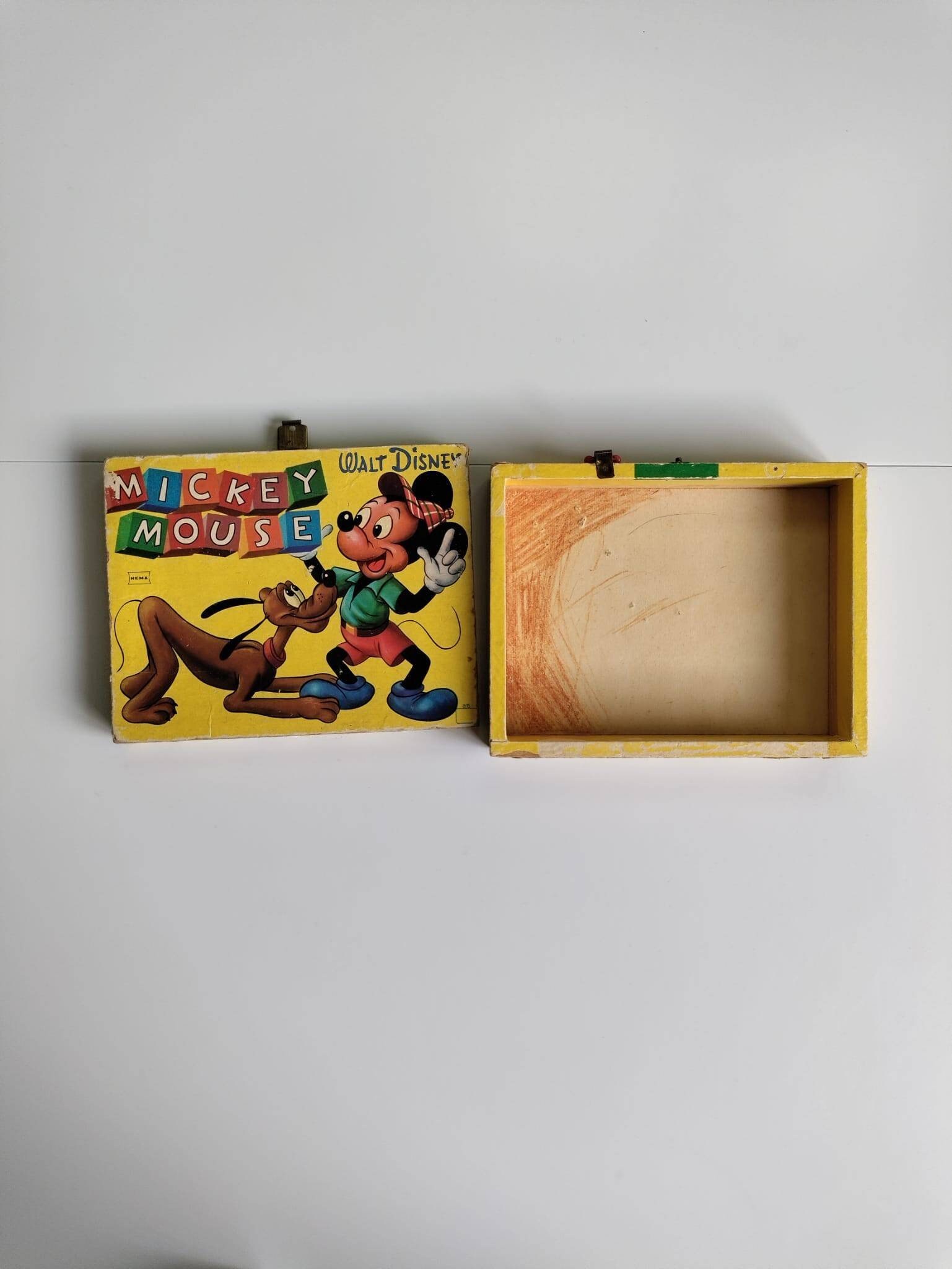 Vintage Mickey Mouse Puzzles in Original Box - Etsy