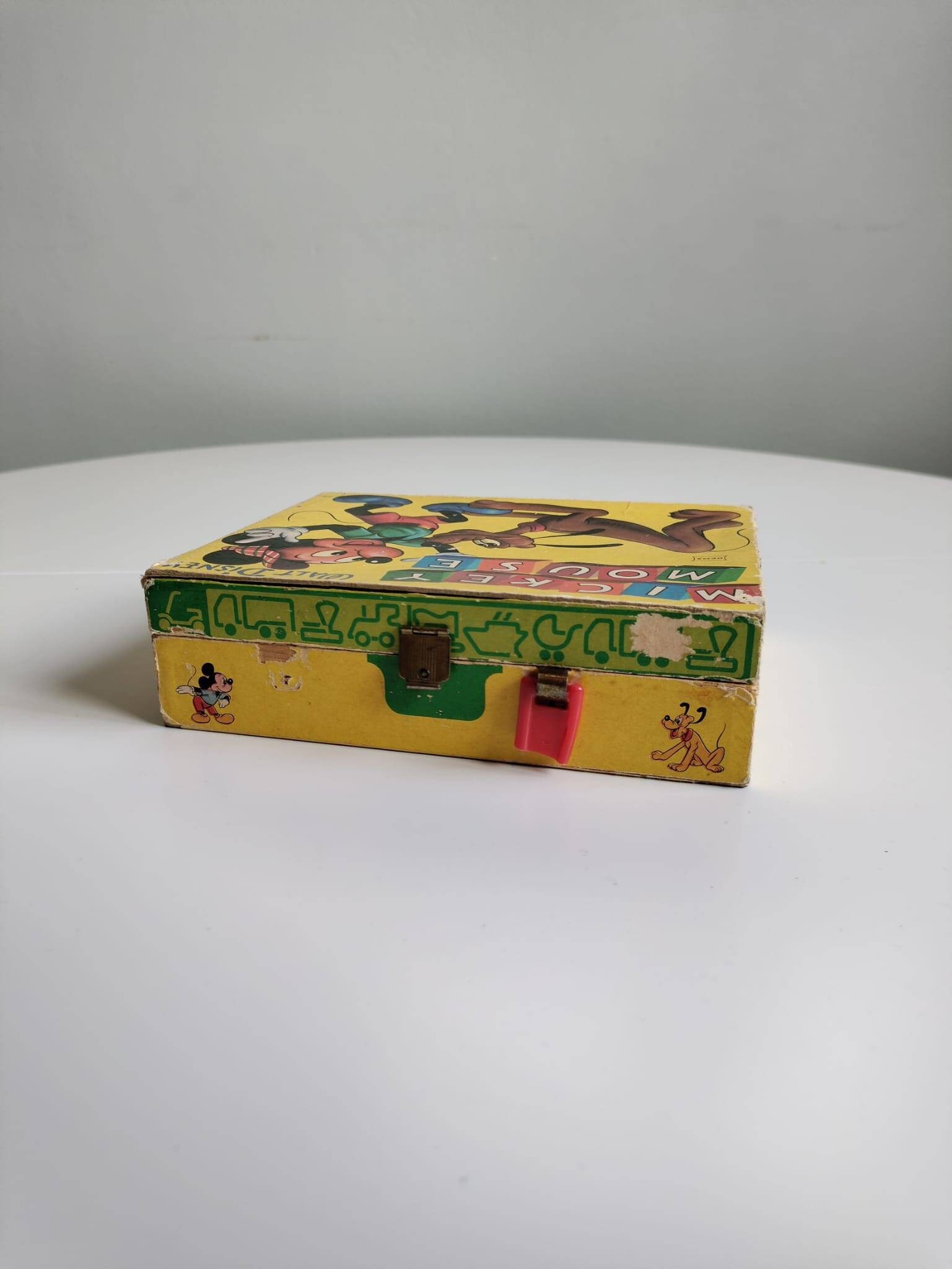 Vintage Mickey Mouse Puzzles in Original Box - Etsy