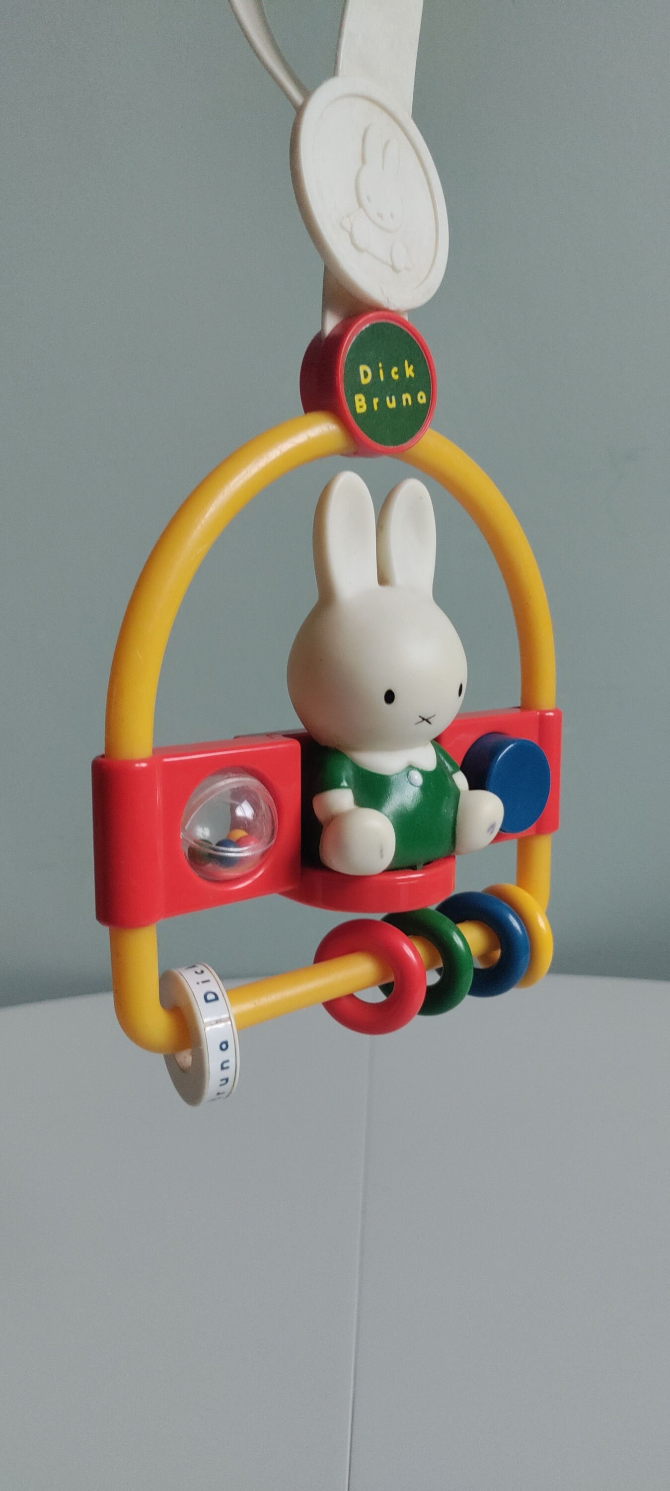 Vintage Miffy Pram Spanner Baby Gym. Miffy Kids Toys. Baby Box Toy ...