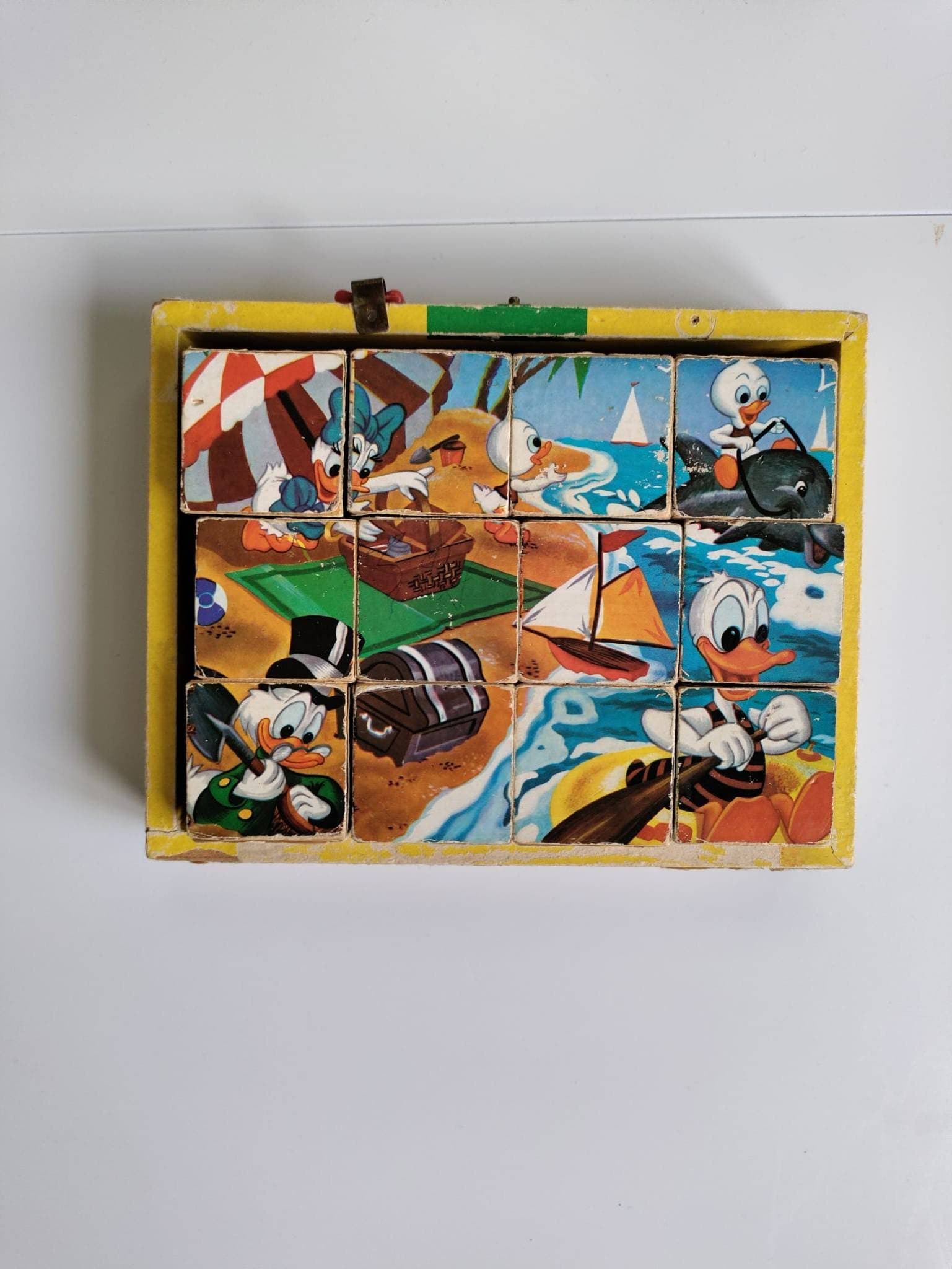 Vintage Mickey Mouse Puzzles in Original Box - Etsy