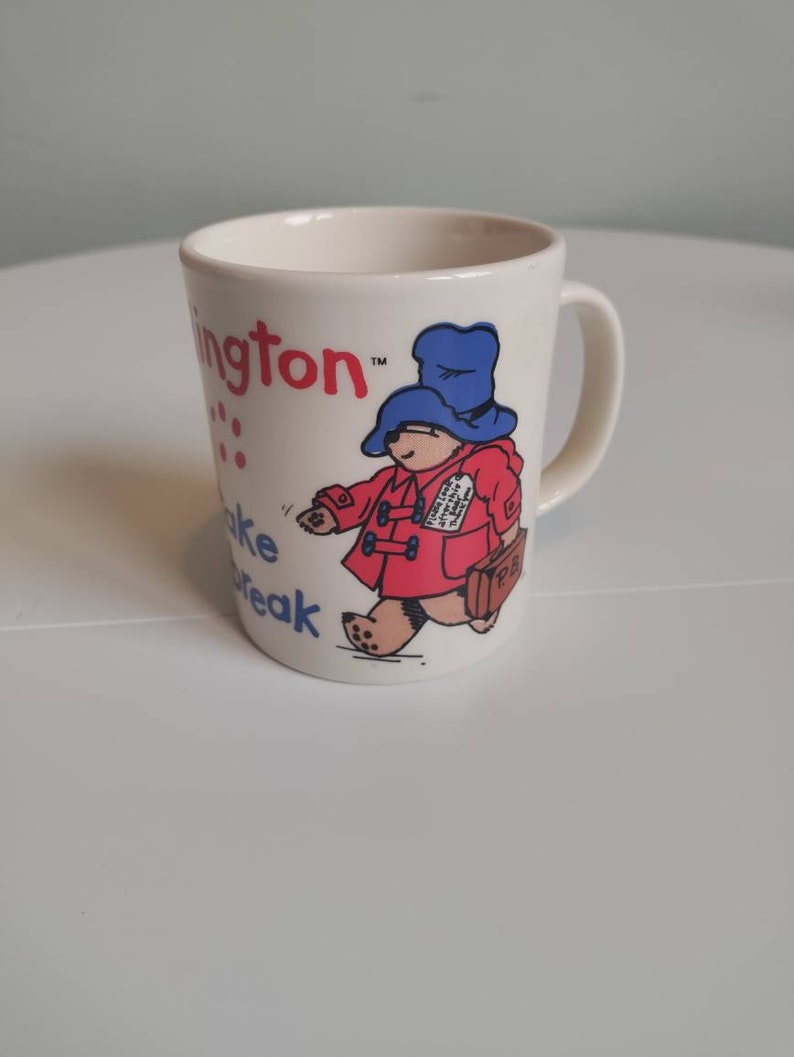 Vintage Paddington Bear Mug. Kilncraft Staffordshire, Douwe Egberts ...