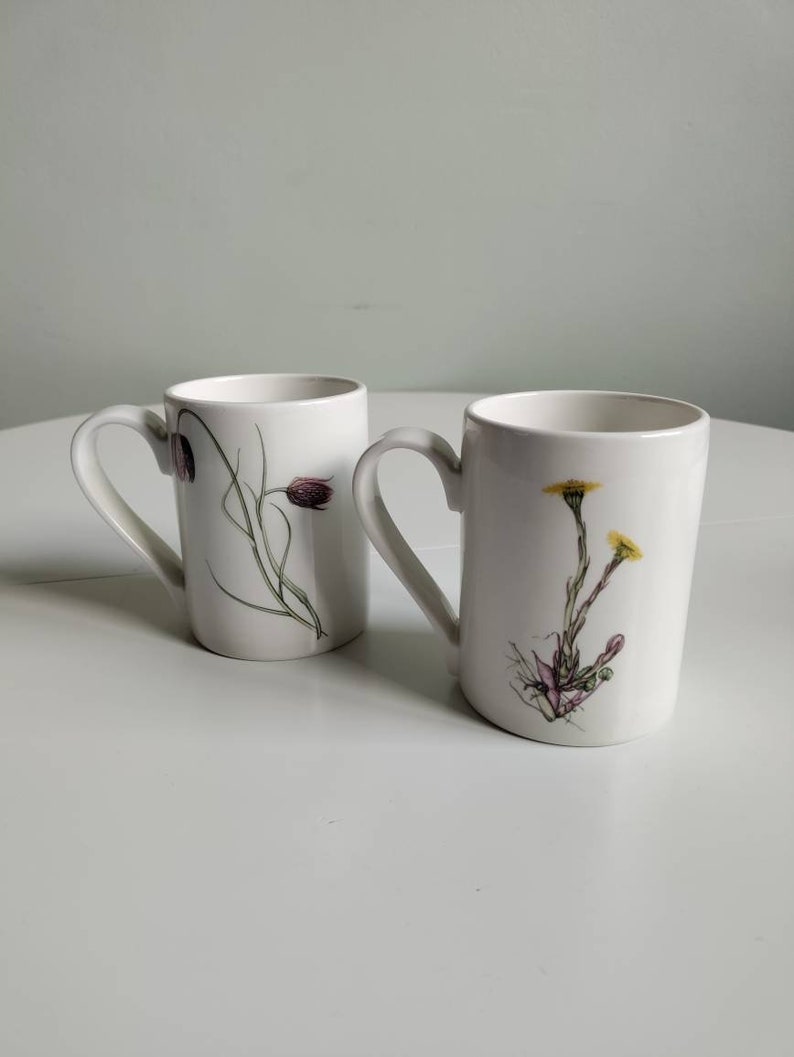 Vintage Portmeirion Pottery the Queen's Hidden Garden Collection. Four ...
