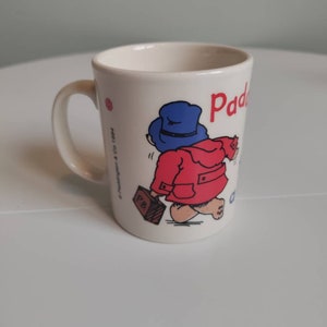 Vintage Paddington Bear Mug. Kilncraft Staffordshire, Douwe Egberts ...