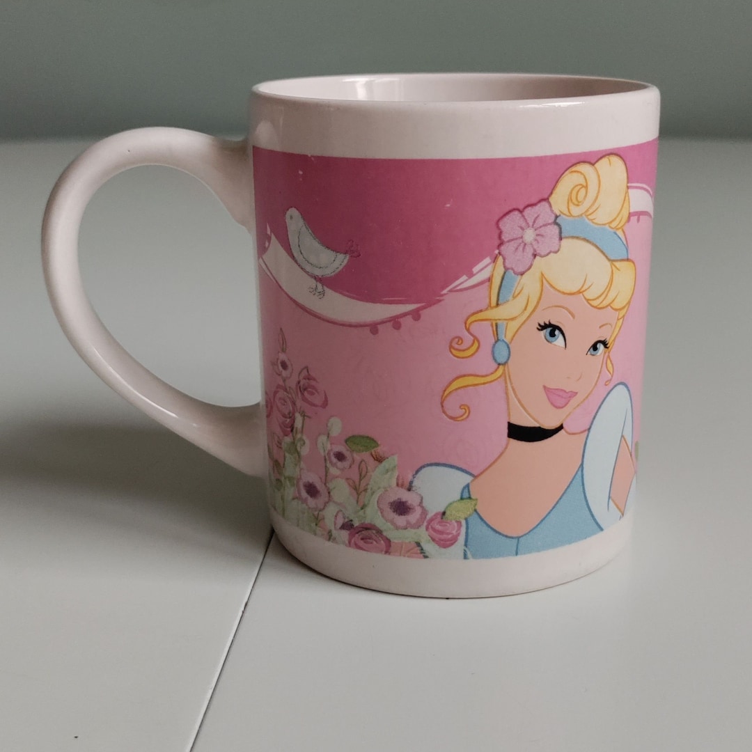 Walt Disney Princess Mug With Sleeping Beauty and Cinderella. Coffee or ...