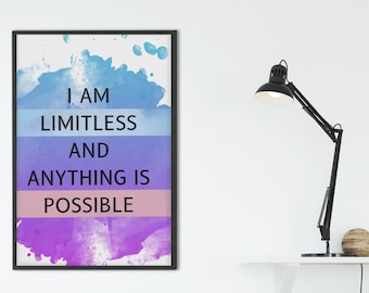 I Am Limitless - Etsy