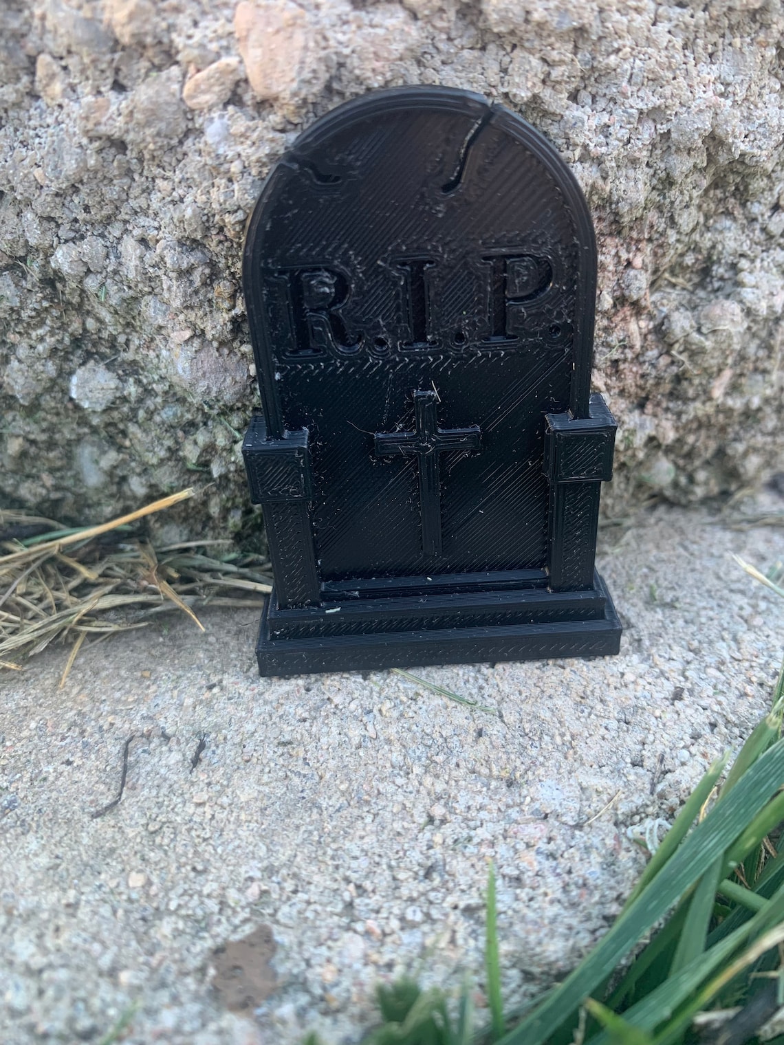 Mini Tombstones 3D Printed Halloween Decorations Grave - Etsy
