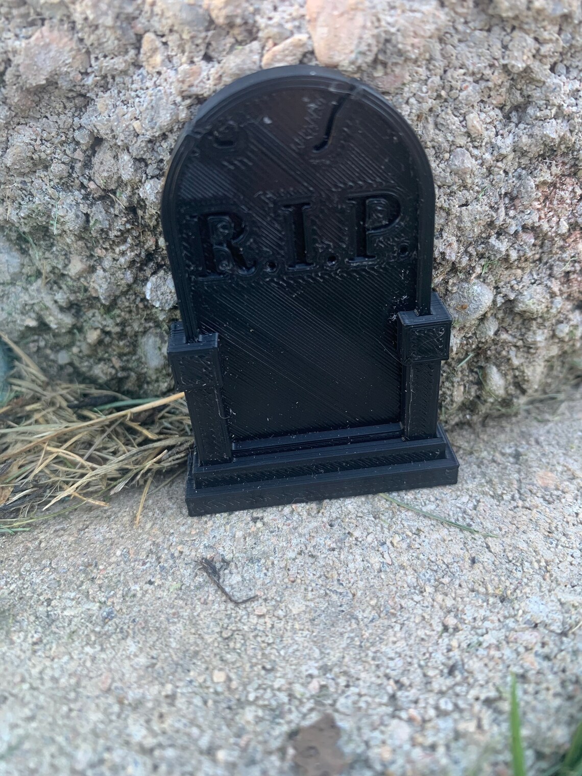 Mini Tombstones 3D Printed Halloween Decorations Grave - Etsy