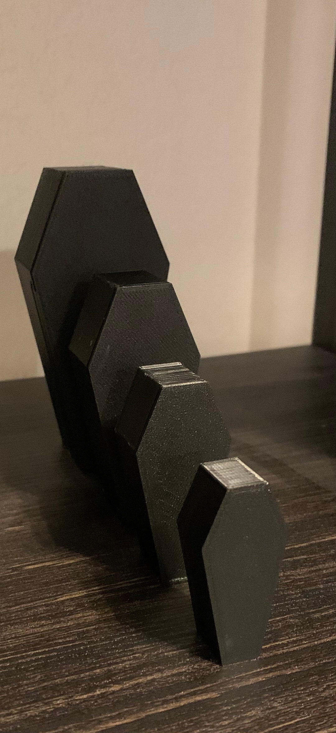 Mini Coffin Set Coffin 3D Printed Gothic Decor Unique Gift Mini Coffin ...