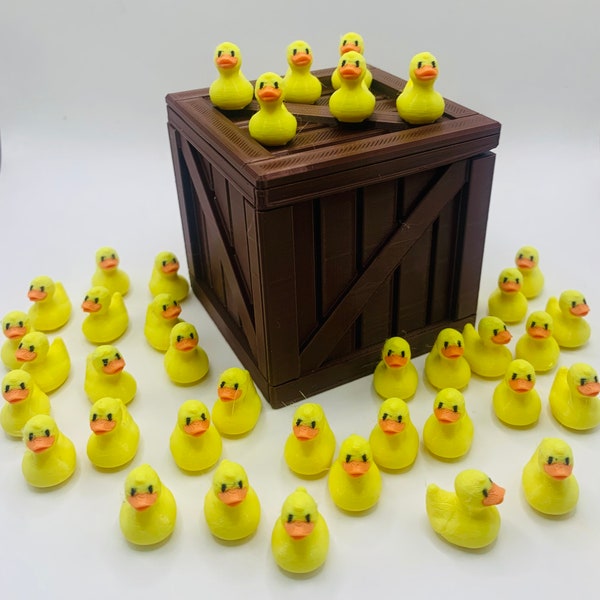 3d Mini Ducks - Etsy