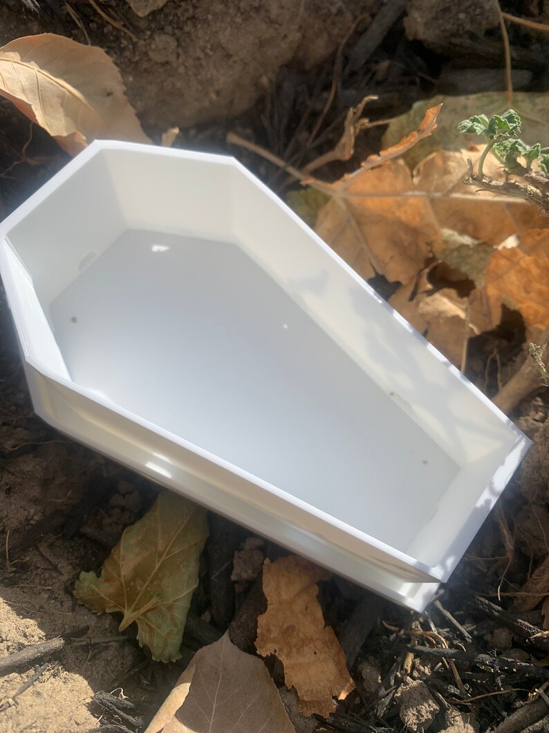 Coffin Planter With Drainage 3D Printed Lightweight - Etsy