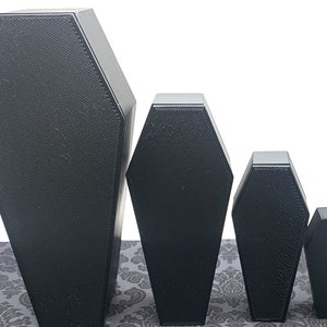 Mini Coffin Set Coffin 3D Printed Gothic Decor Unique Gift Mini Coffin ...