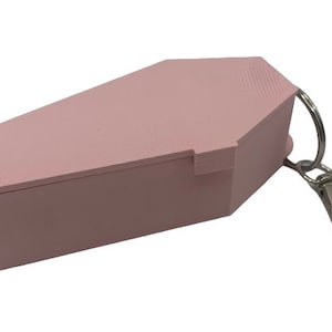 Chapstick Holder, Keychain, Coffin Keychain, Goth Keychain, Keychain ...