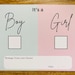 Gender Reveal Card by Your Doctor -digital - - Etsy