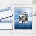 Funeral Bundle Set, Funeral Program Template, Funeral Program, Blue Sky ...